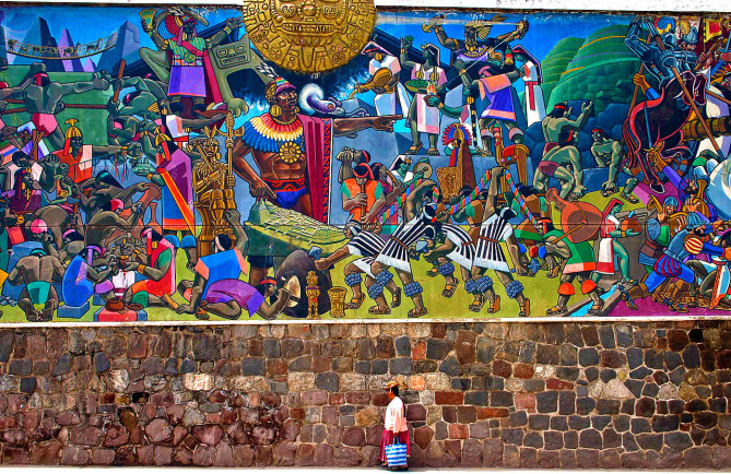 Un mural con historia « Cusco en Portada