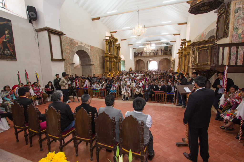 Templo Patrón Salvador del Mundo reabrió sus puertas al pueblo de Calca ...