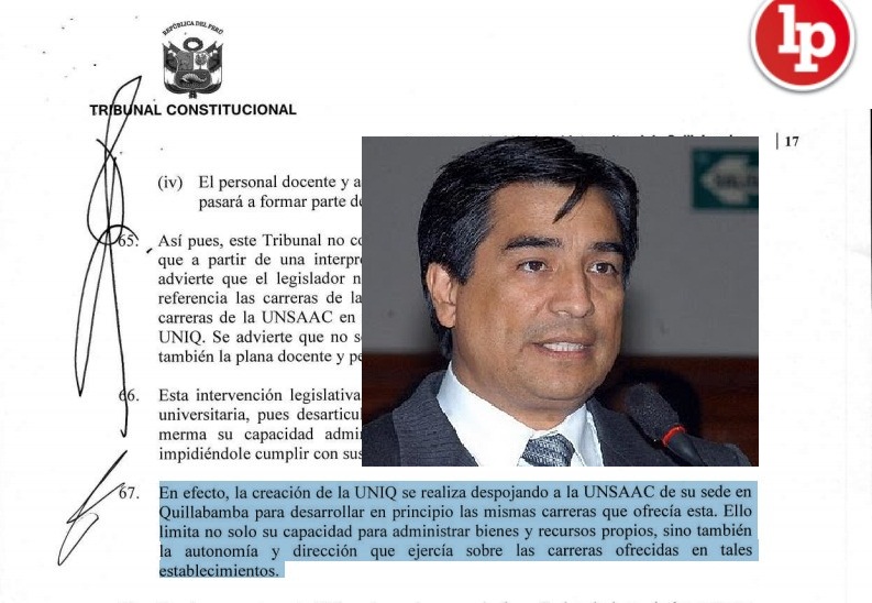 Por estas razones se declaró inconstitucional la ley que crea la UNIQ ...