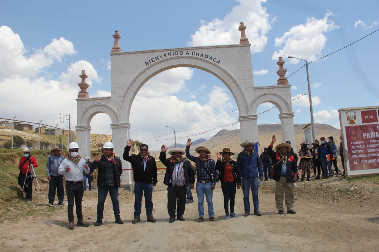 Autoridades de Chamaca inauguraron el asfaltado de 9 calles y avenidas ...