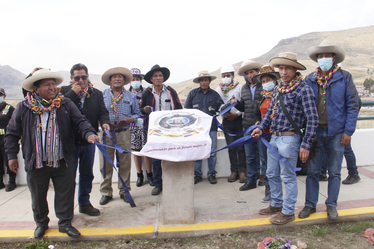 Autoridades de Chamaca inauguraron el asfaltado de 9 calles y avenidas ...